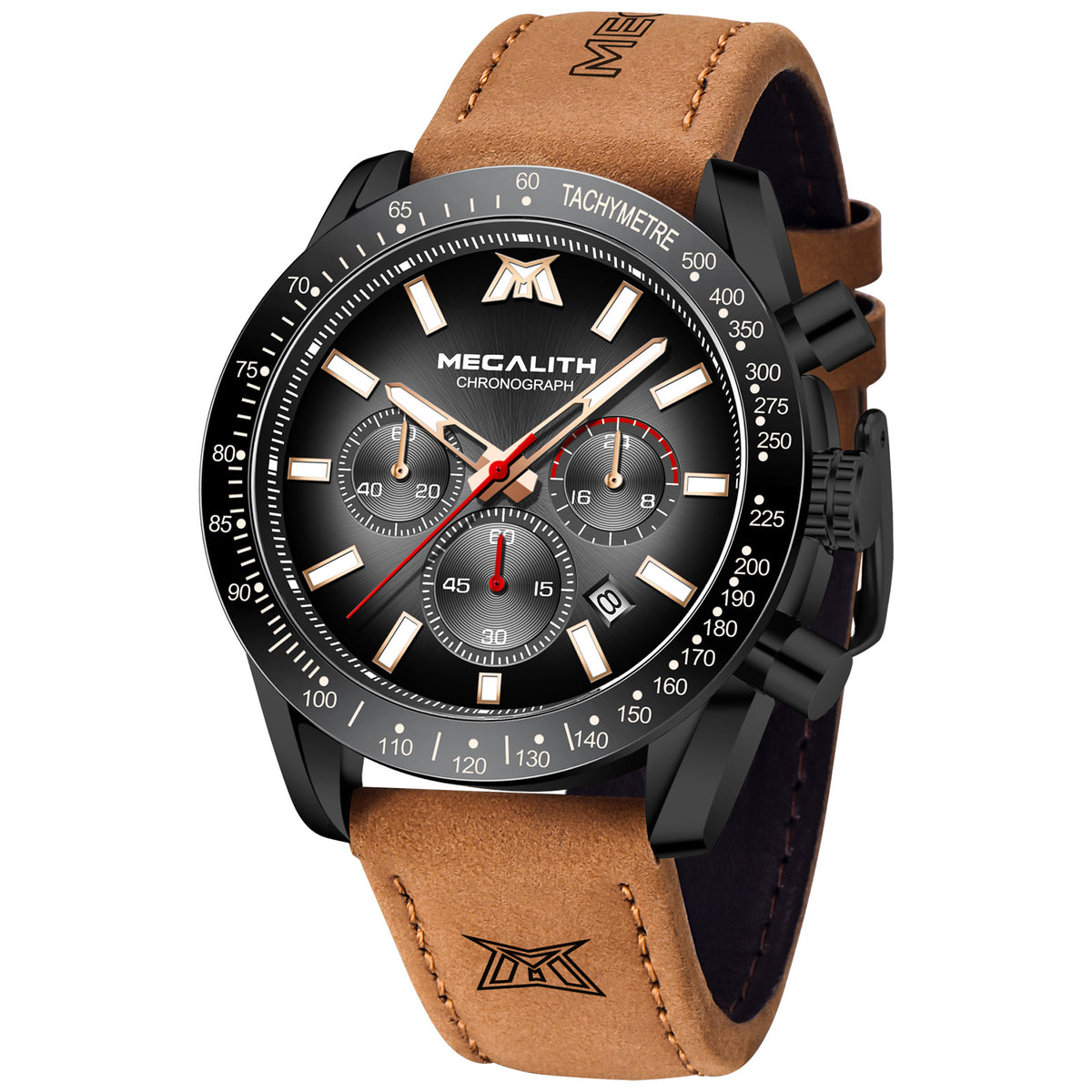 Chronograph Watch | Leather Band | 8274M – megalith watch