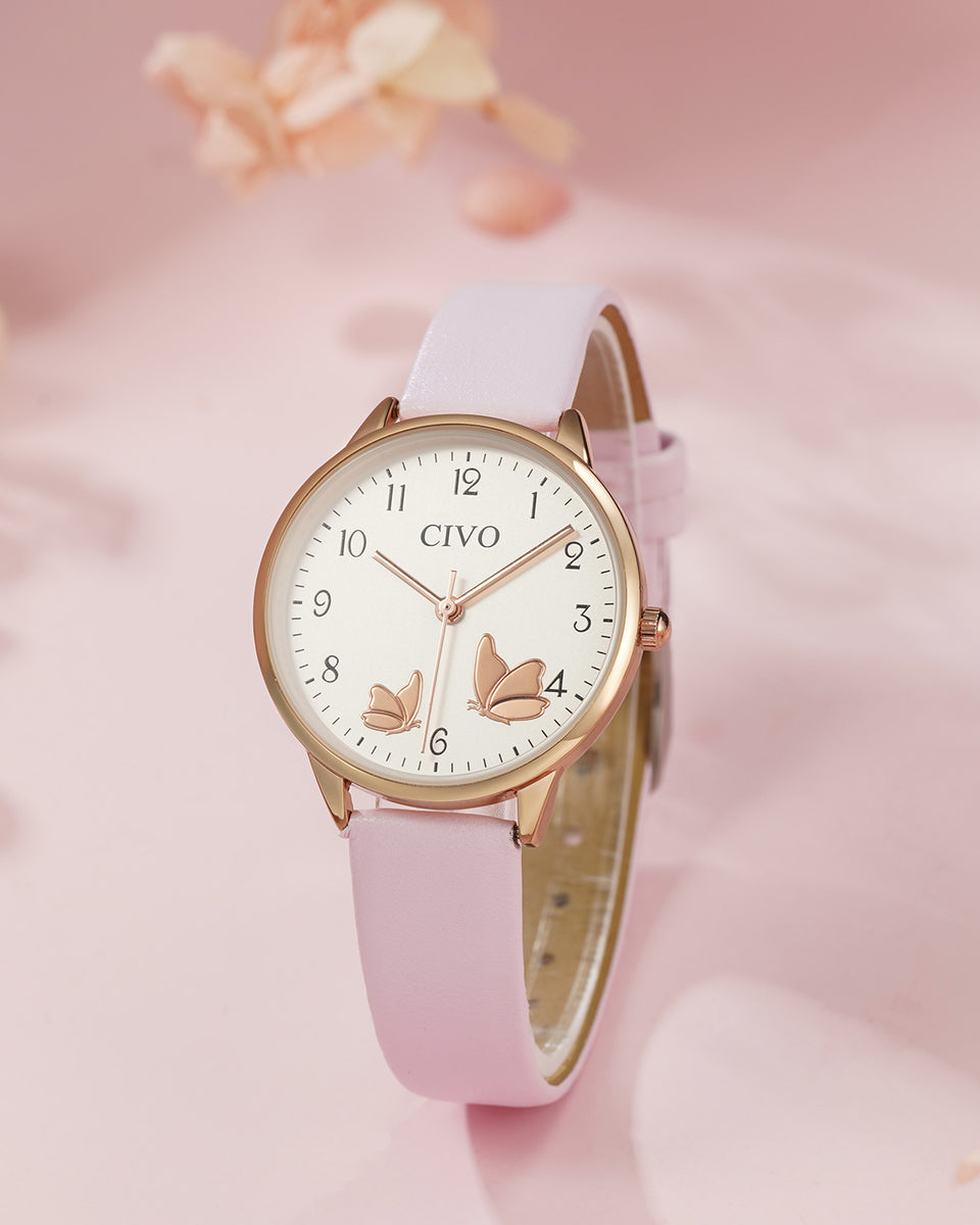 P2277 | Quartz Women Watch | Leather Band – megalith watch