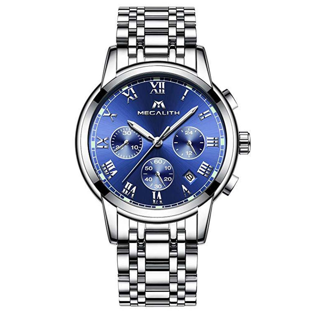 0060M | Quartz Men Watch | Stainless Steel Band – megalith watch