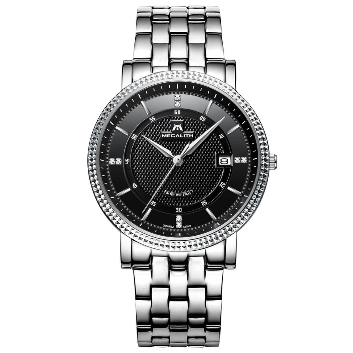 2004M | Quartz Men Watch | Stainless Steel Band – megalith watch
