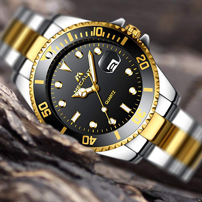 0037M | Quartz Men Watch | Stainless Steel Band – megalith watch