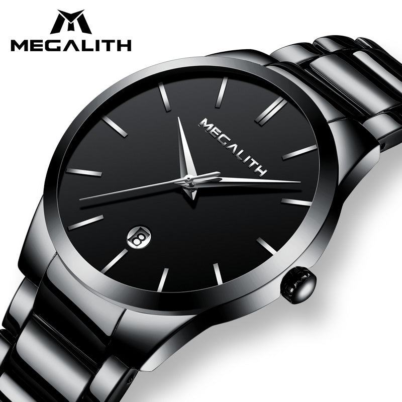 0072M | Quartz Men Watch | Stainless Steel Band – megalith watch